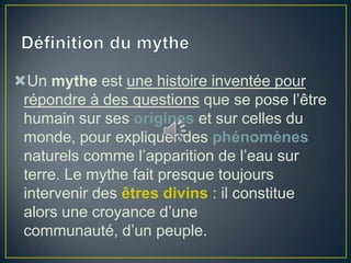 MAGAZINE - Le mythe (audio) | PPTX