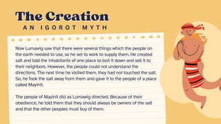 Myth (Group4).pdf.pdf Exploring Myths in tge Philippines | PDF