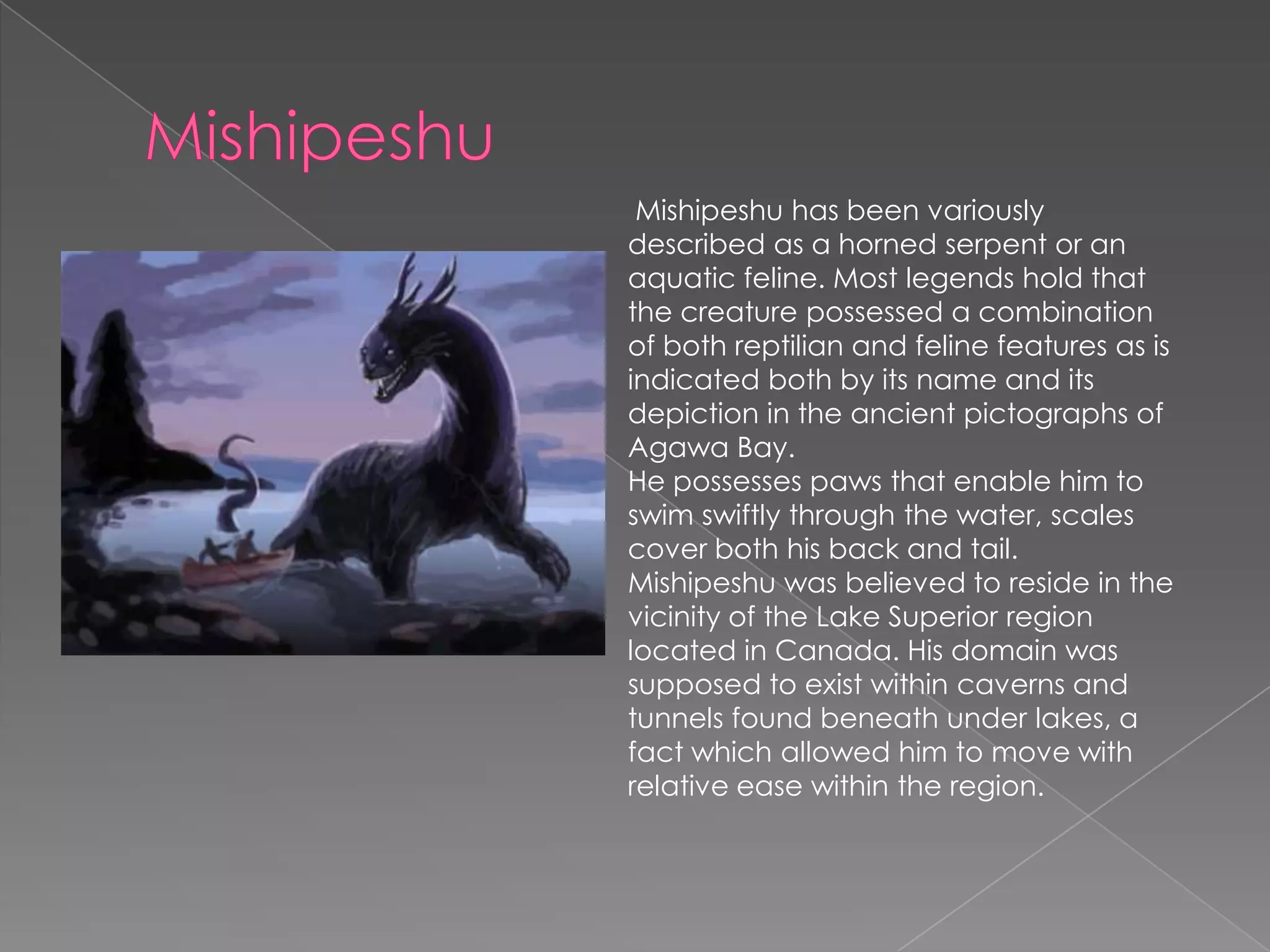 Mythical creatures | PPTX