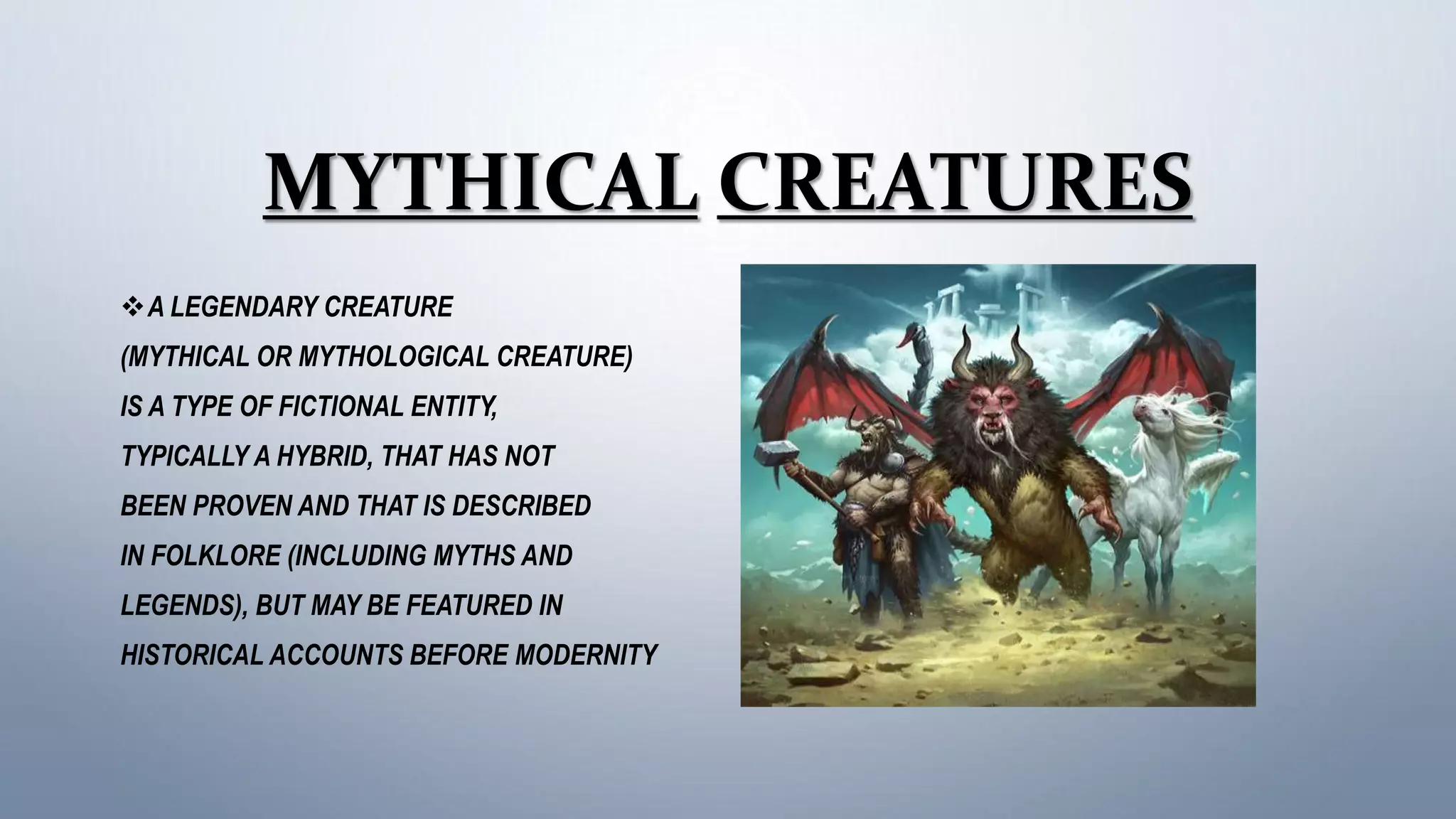 MYTHICAL CREATURES.pptx