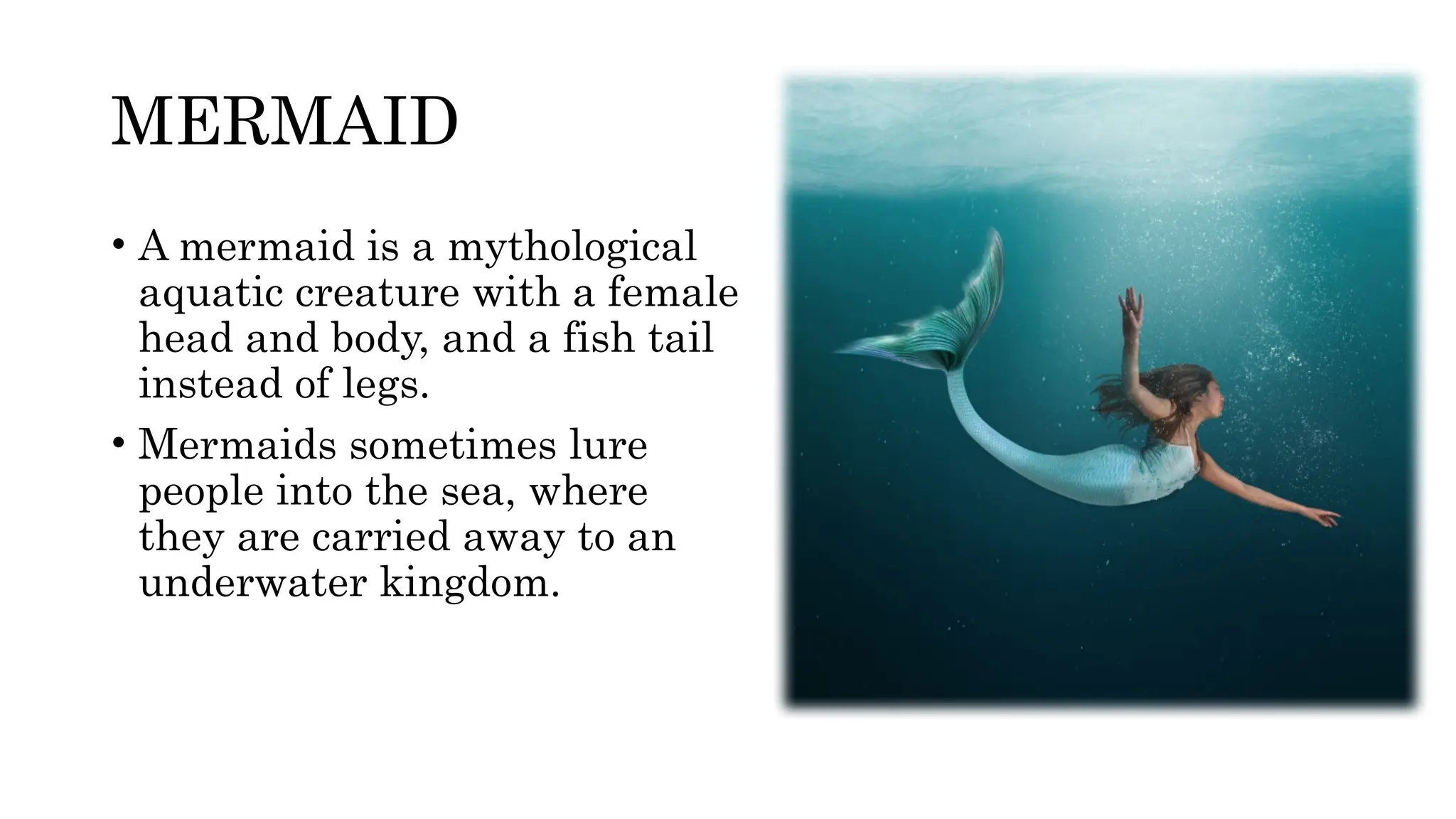 MYTHICAL CREATURES_animals_mythology_myths | PPTX