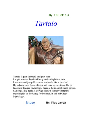 Mythical creatures 6.a | DOCX