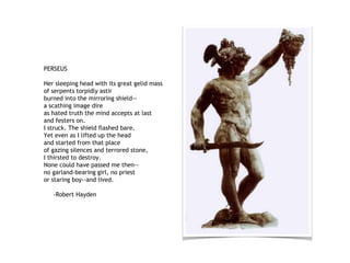 Myth in poetry | PPT