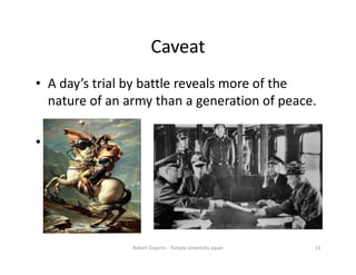 Robert Dujarric: The Myth of Japanese Rearmament | PPT