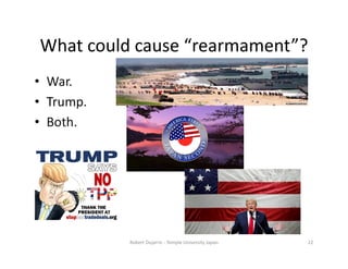 Robert Dujarric: The Myth of Japanese Rearmament | PPT