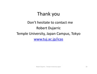 Robert Dujarric: The Myth of Japanese Rearmament | PPT