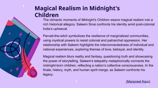 Myth,Magic and History: exploring Rushdie's use of Magical realism in ...