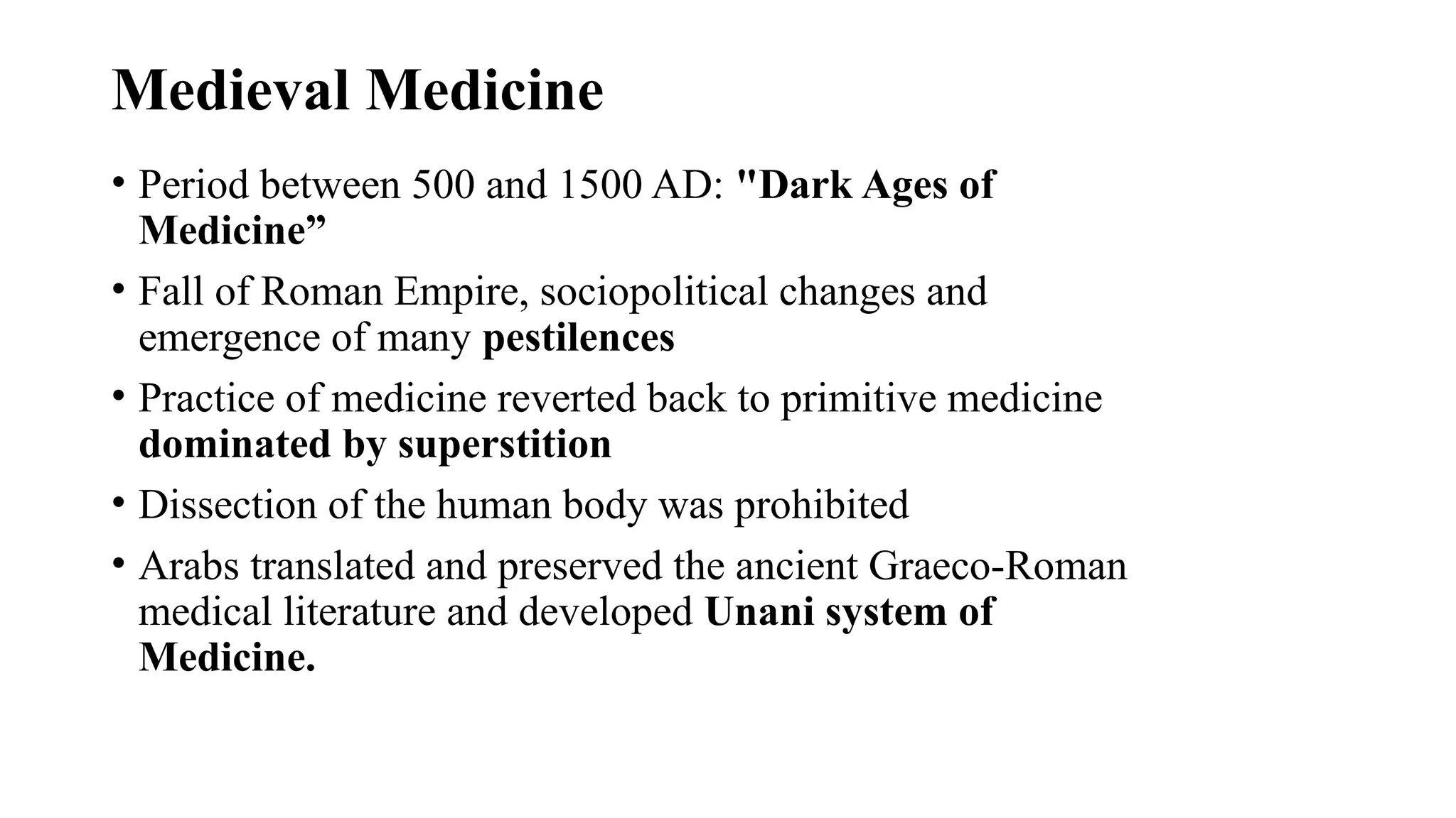 Myth, Magic and Medicine:: An overview of History and Evolution of ...