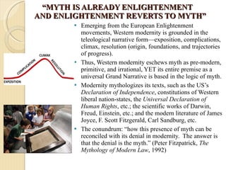 Myth modernlaw2w11 | PPT