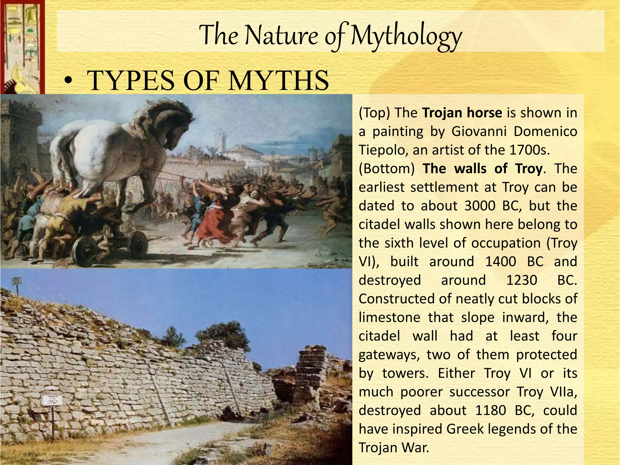 Myth mythology and folklore | PPTX