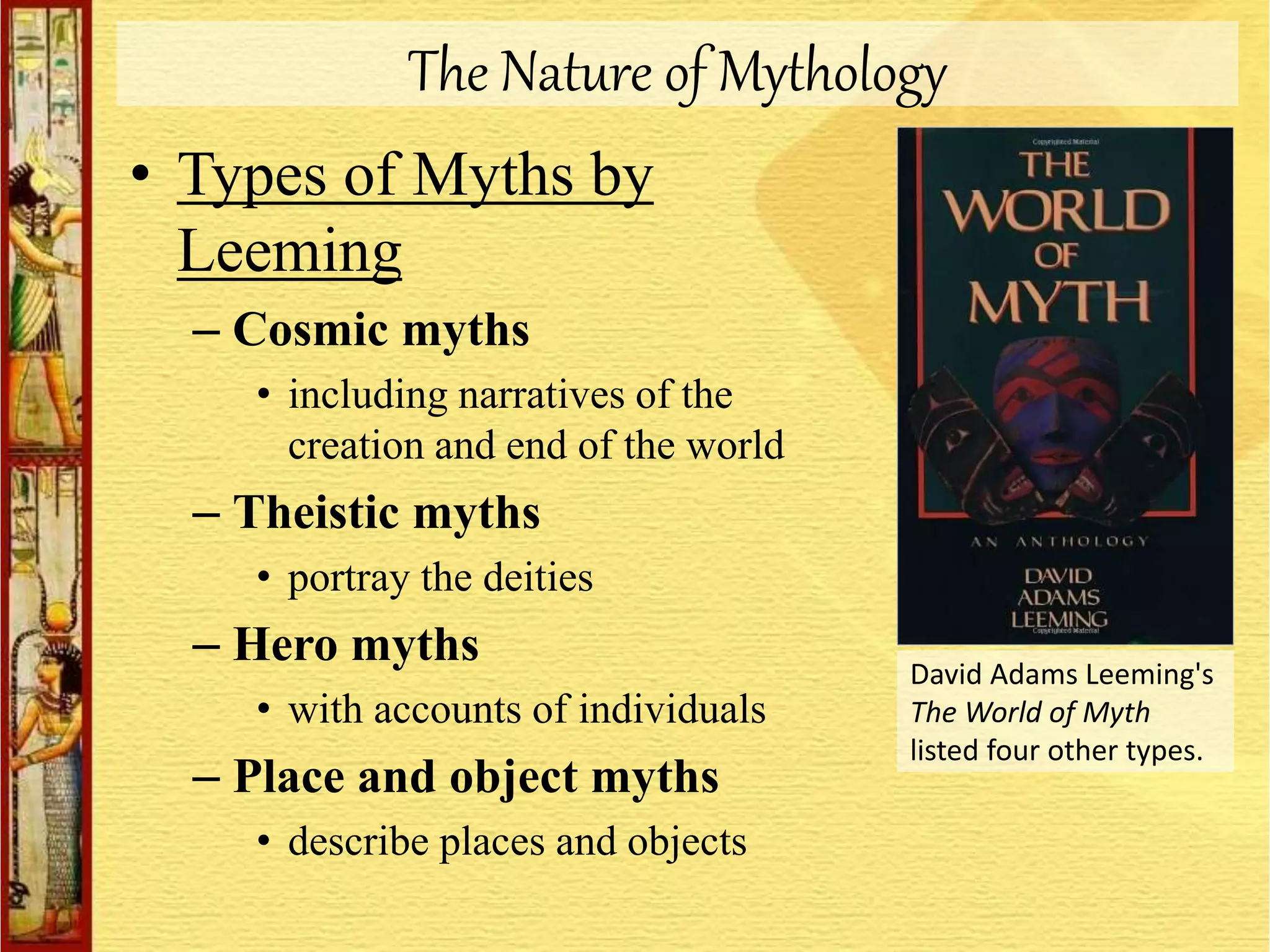 Myth mythology and folklore | PPTX