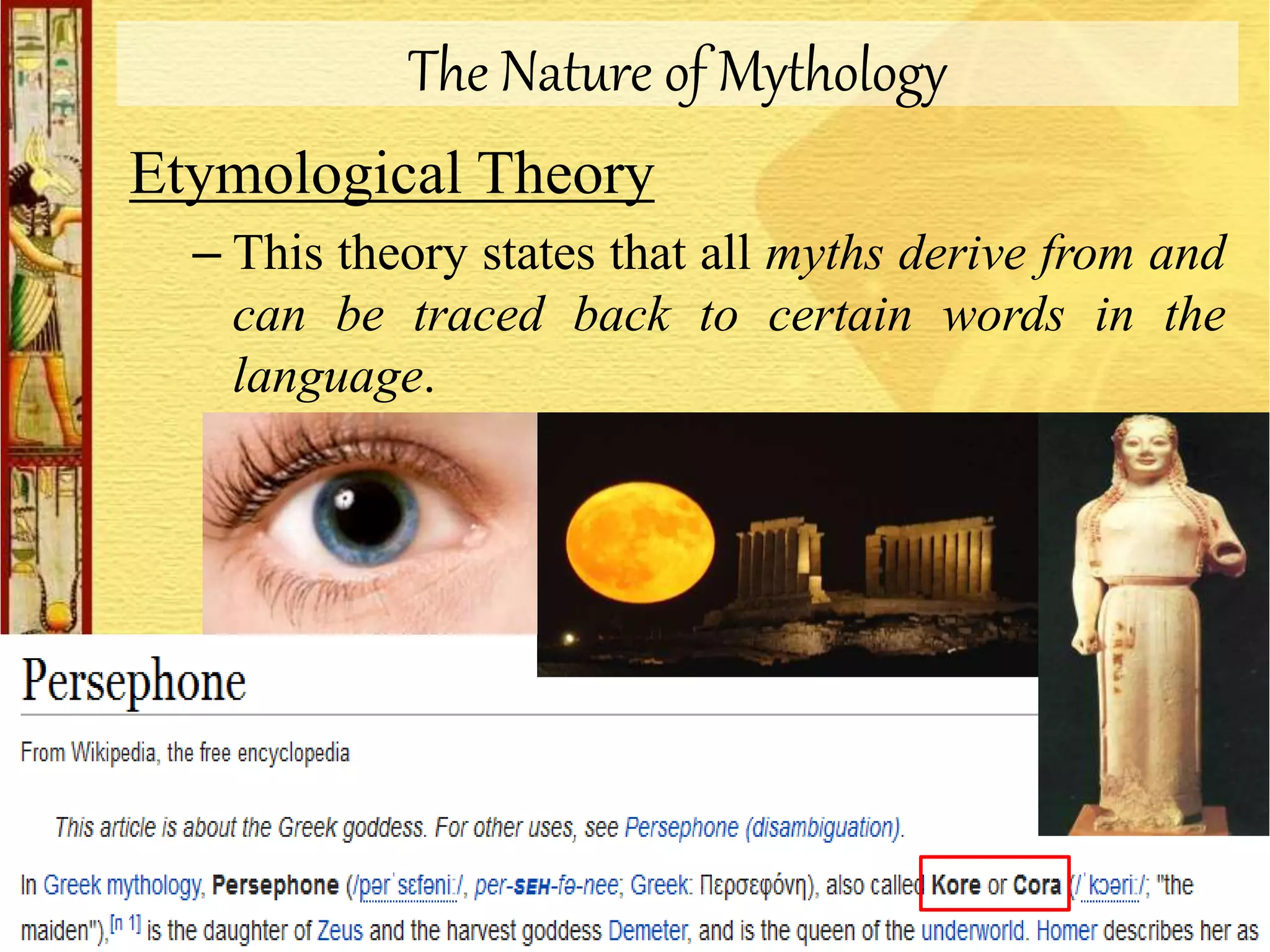 Myth mythology and folklore | PPTX