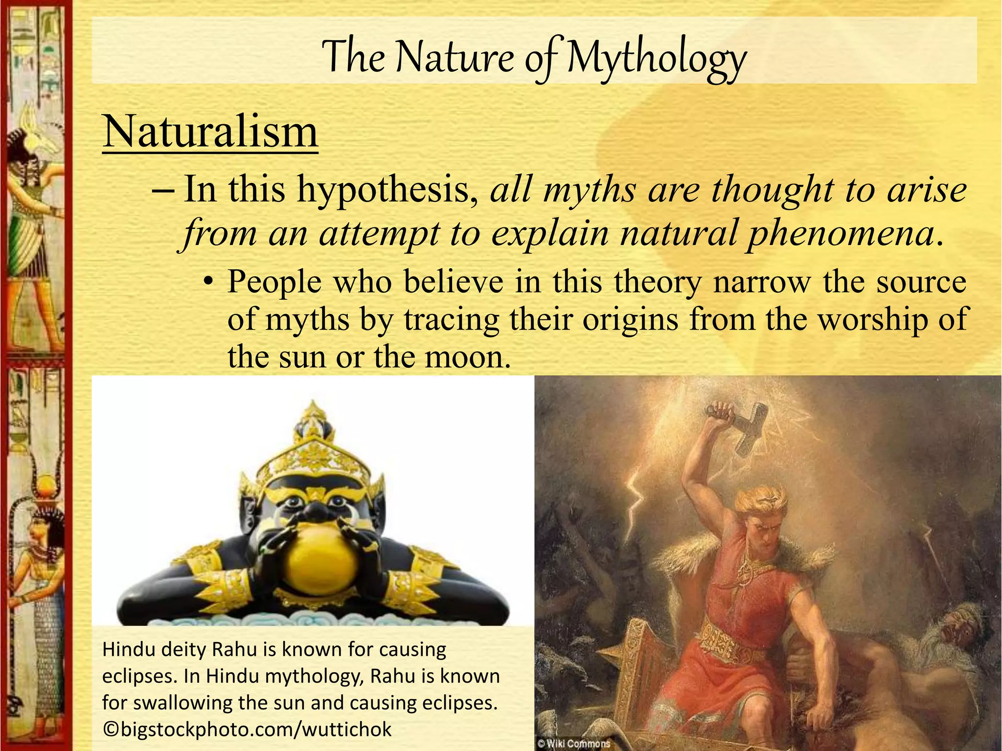 Myth mythology and folklore | PPTX