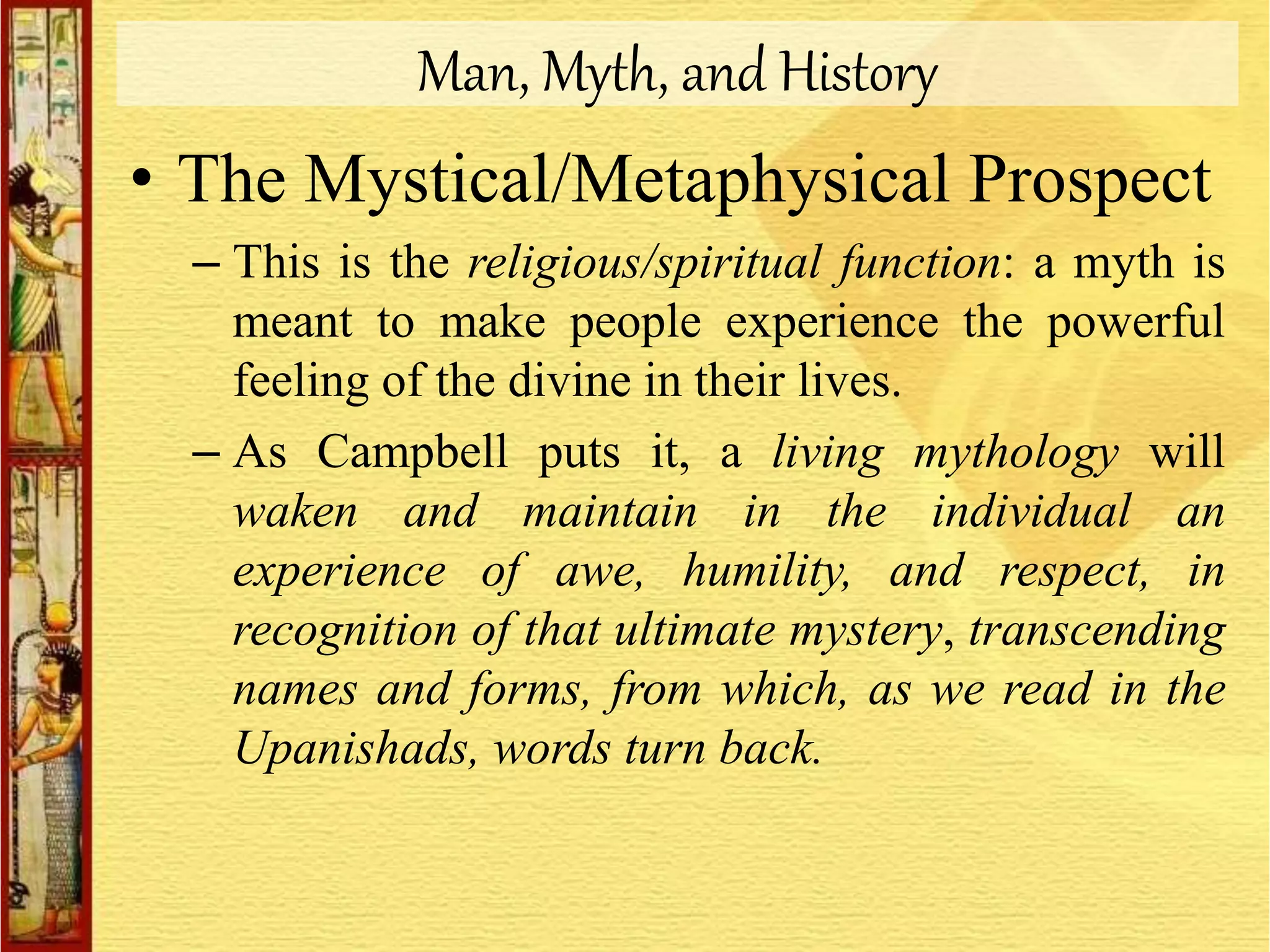 Myth mythology and folklore | PPTX