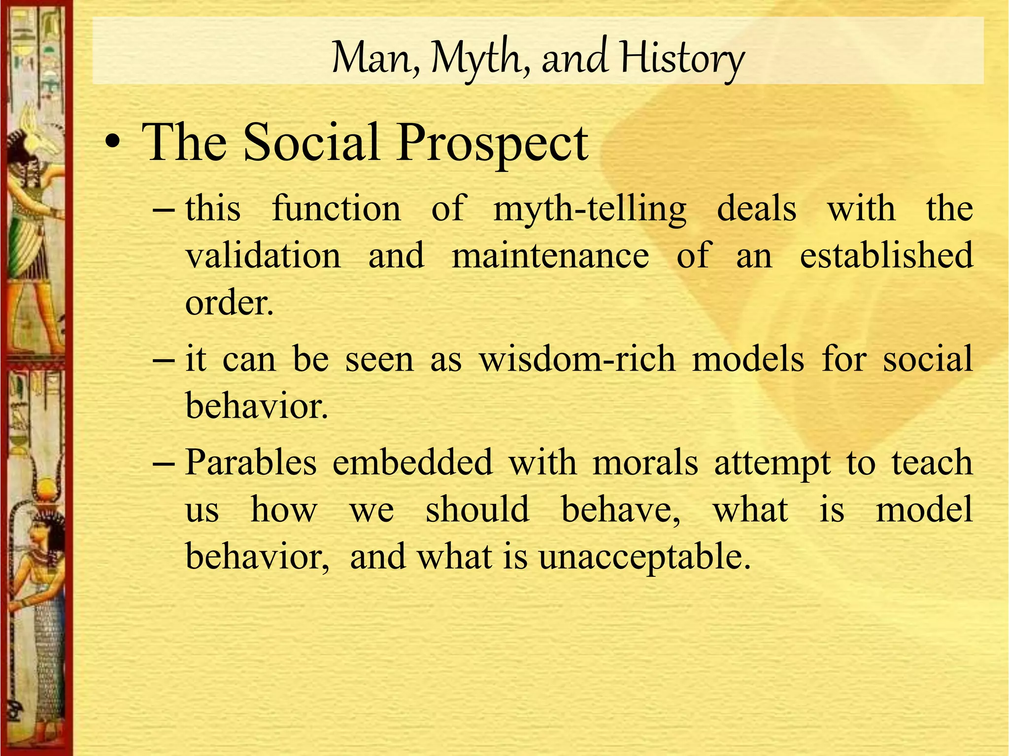 Myth mythology and folklore | PPTX