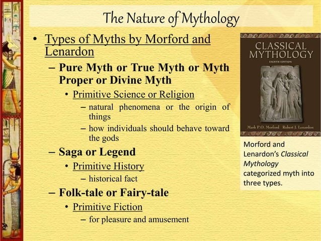 Myth mythology and folklore | PPTX