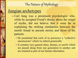 Myth mythology and folklore | PPTX