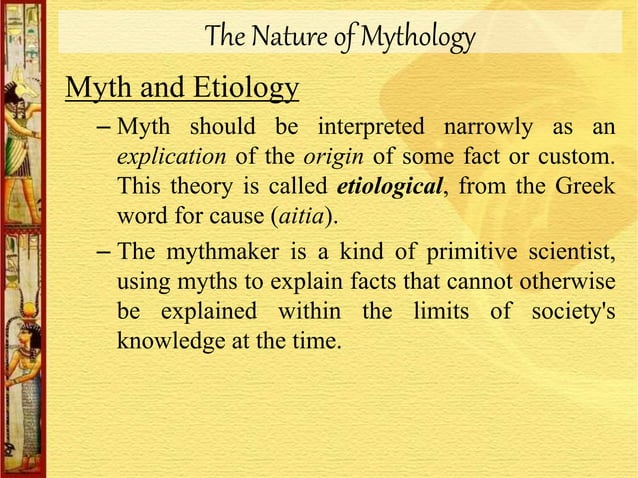 Myth mythology and folklore | PPTX