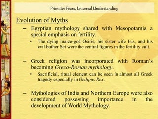 Myth mythology and folklore | PPTX