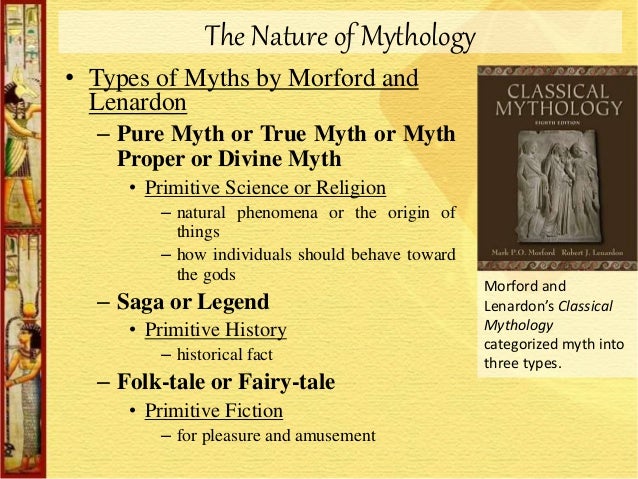 Myth mythology and folklore
