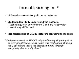 Myth Of Digital Native: Students' use of technologies | PPT