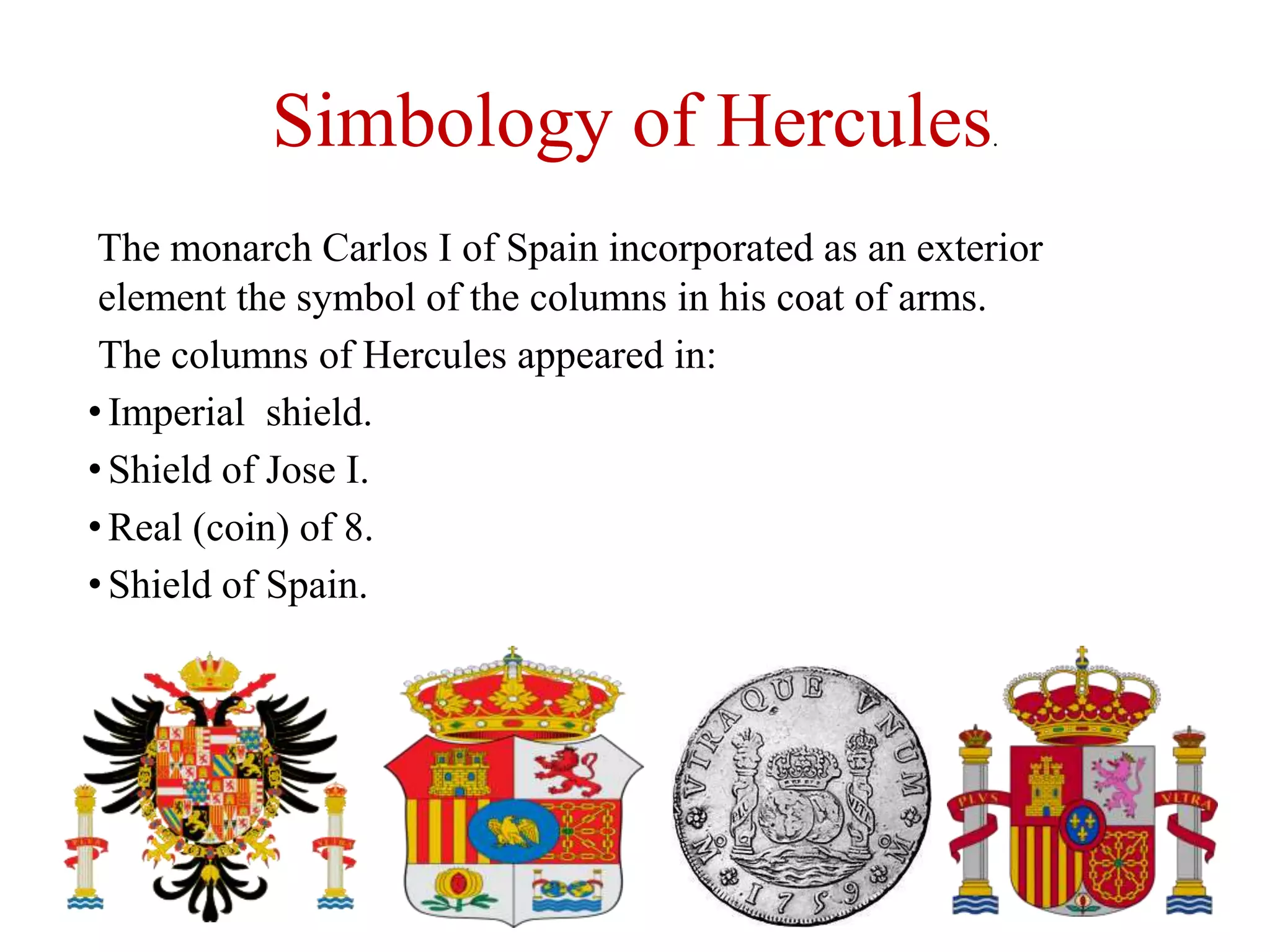 Myth of hercules - Spanish legend | PPTX