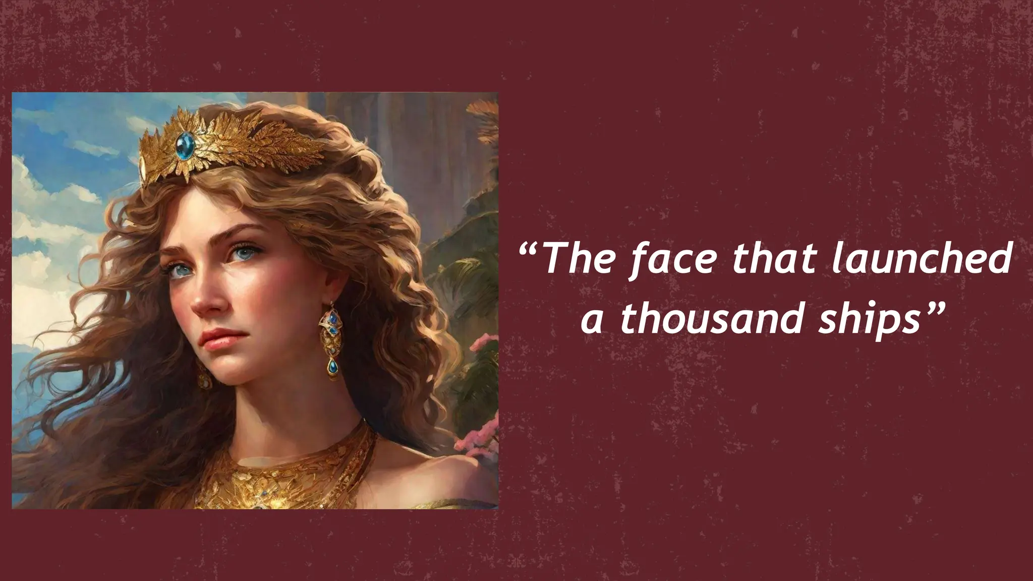 Mythological Allusions Educational Presentation in Red and Yellow ...