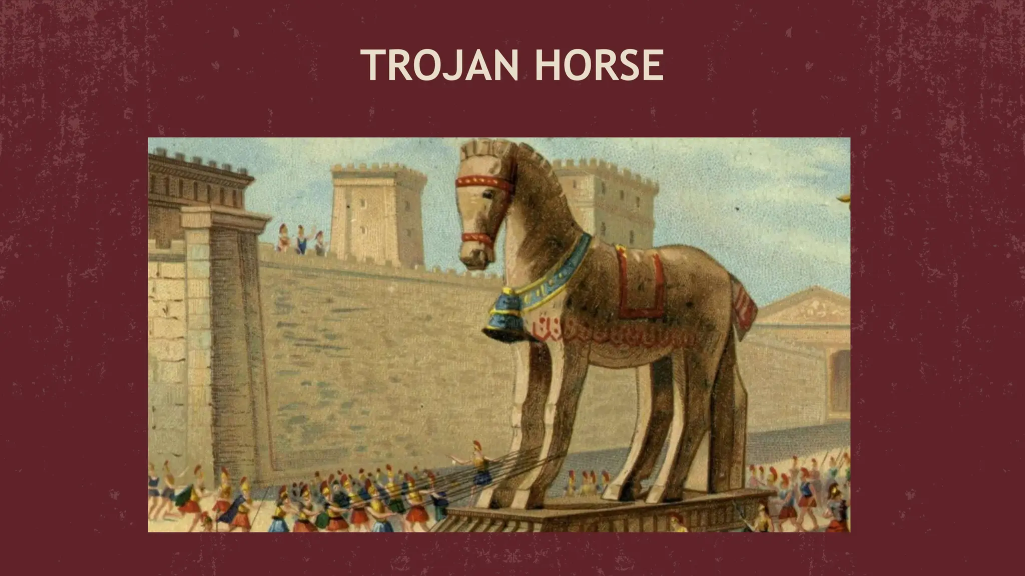 Mythological Allusions Educational Presentation in Red and Yellow ...