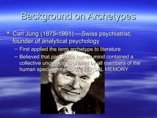 Mythological Archetype so I can do in the morning | PPT