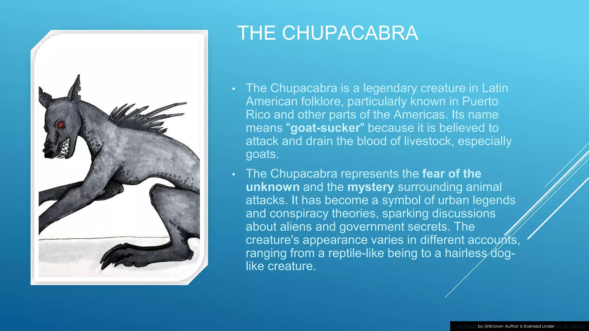 Mythological Creatures | PPTX