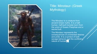 Mythological Creatures | PPTX