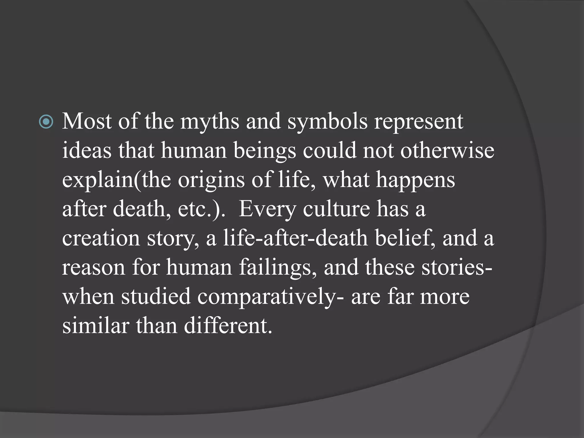 Mythological theory | PPTX