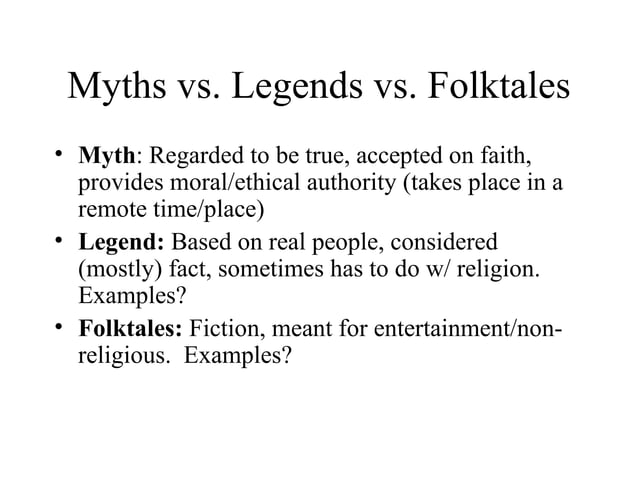 Mythology | PPT
