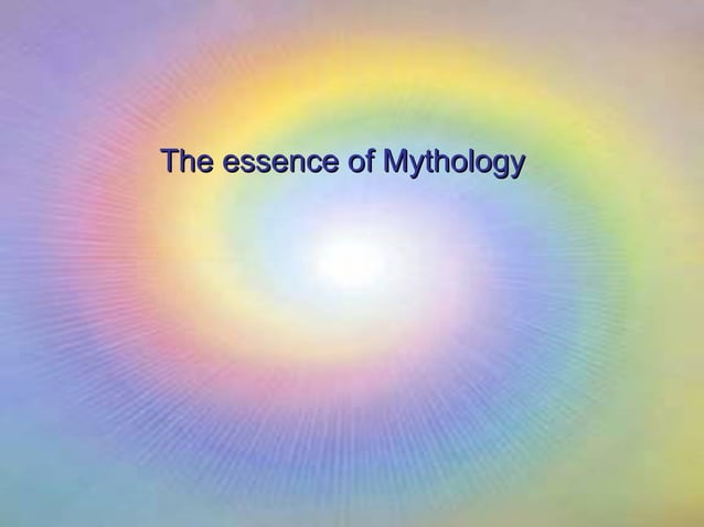 Mythology | PPT