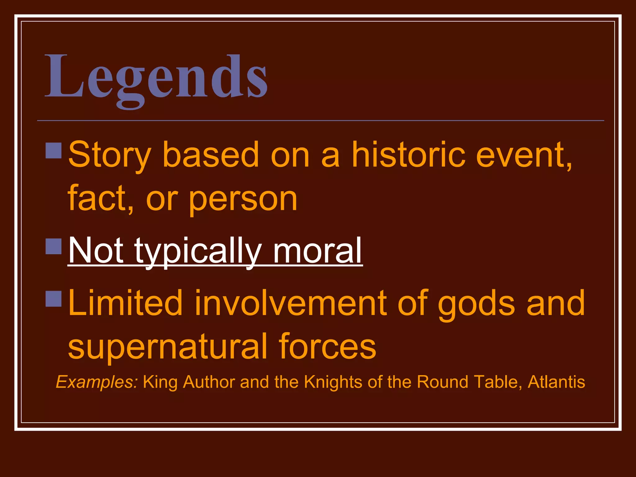 Mythology | PPT