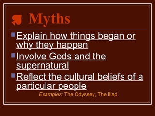 Mythology | PPT