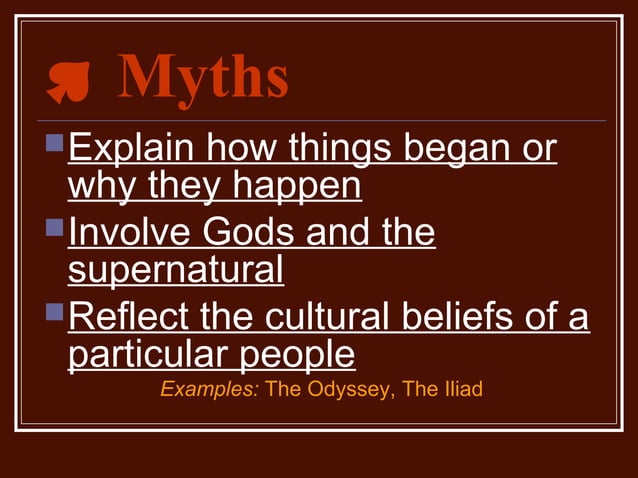 Mythology | PPT