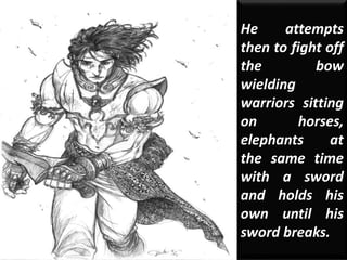 Mythology presentation - Shri Abhimanyu, Son of Shri Arjun | PPT