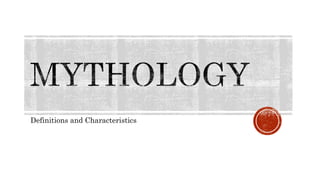 Mythology | PPTX