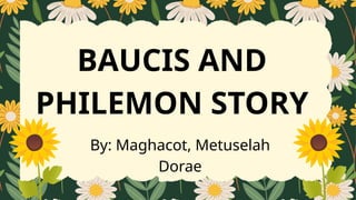 GREEK MYTHOLOGY. BAUCIS AND PHILEMON.pptx