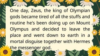 GREEK MYTHOLOGY. BAUCIS AND PHILEMON.pptx