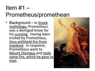 Mythology Allusions | PPT