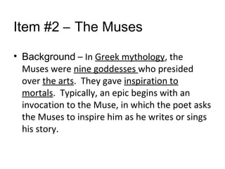 Mythology Allusions | PPT