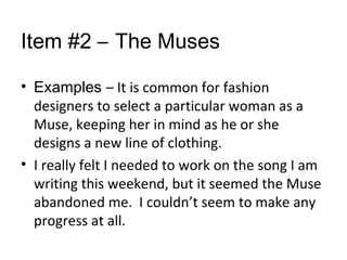 Mythology Allusions | PPT