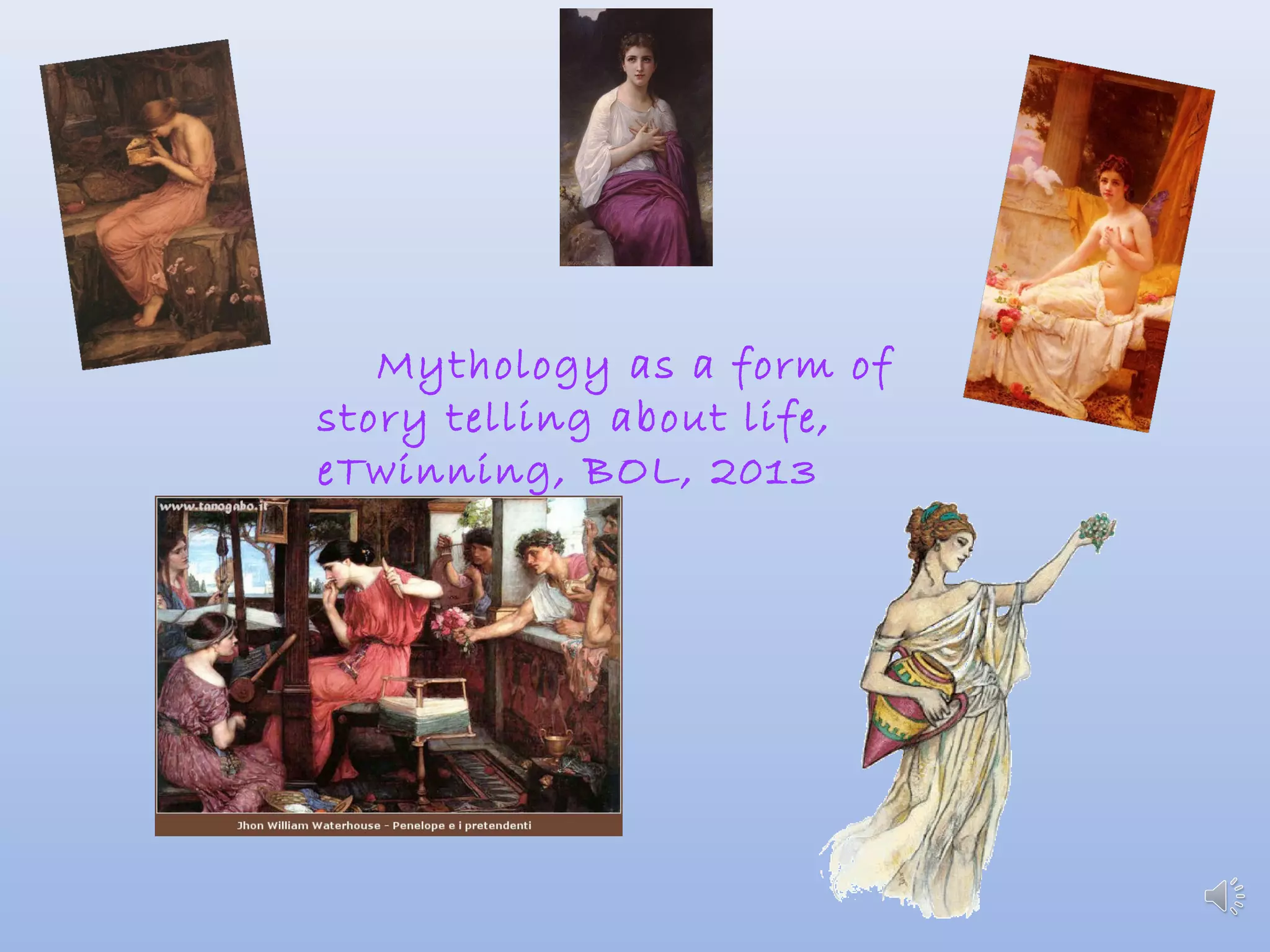 Mythology as a form of story telling about life by Aurora | PPT