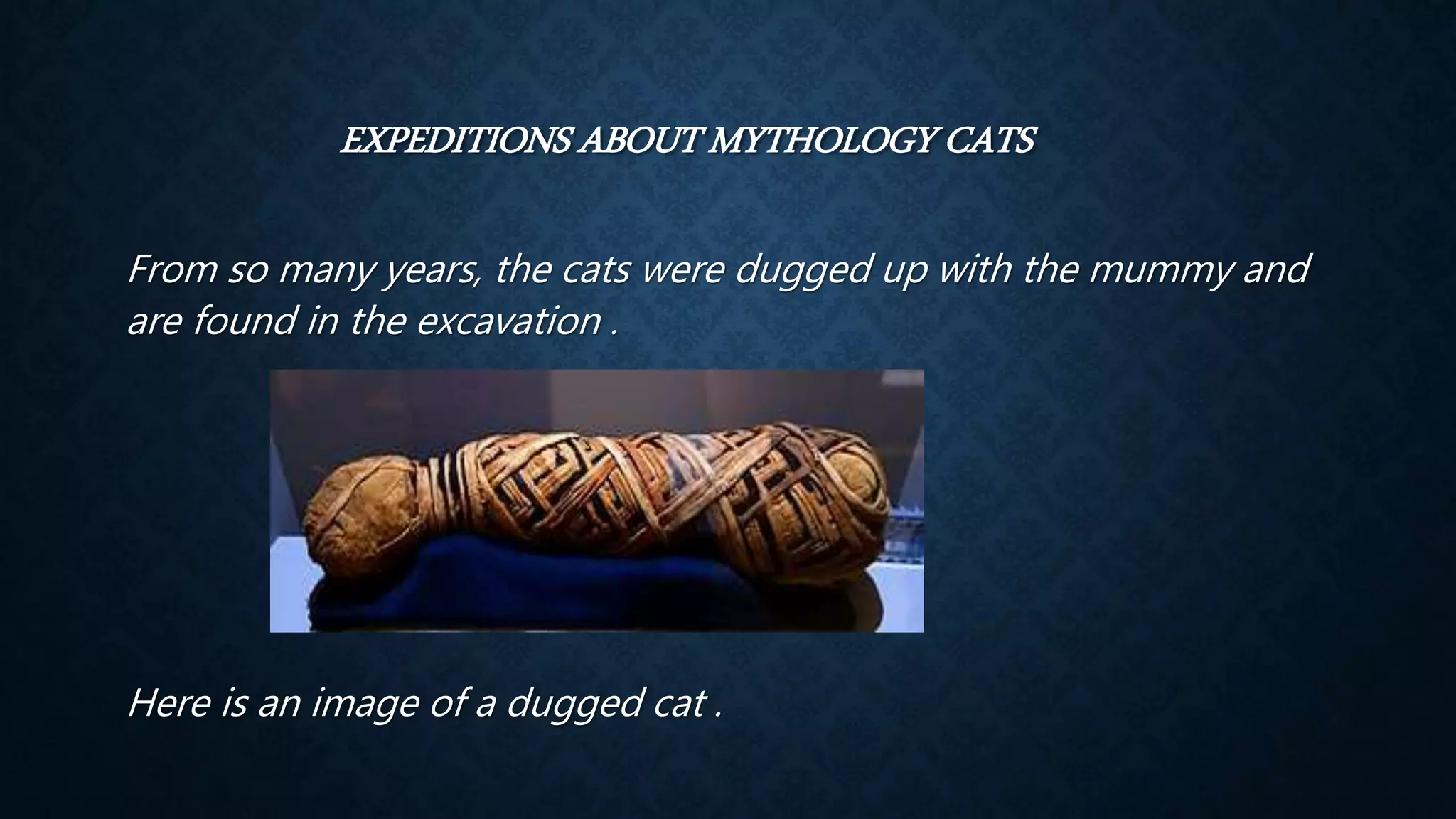 Mythology cats | PPTX