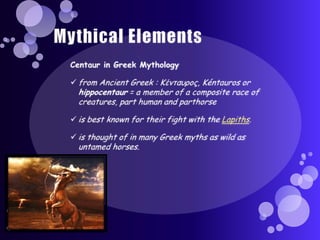 Mythology in Narnia 1 film | PPT