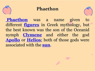 four great adventures in GREEK MYTHOLOGY | PPTX