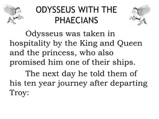 A SUMMARY OF ODYSSEY BY HOMER | PPTX