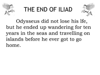A SUMMARY OF ODYSSEY BY HOMER | PPTX
